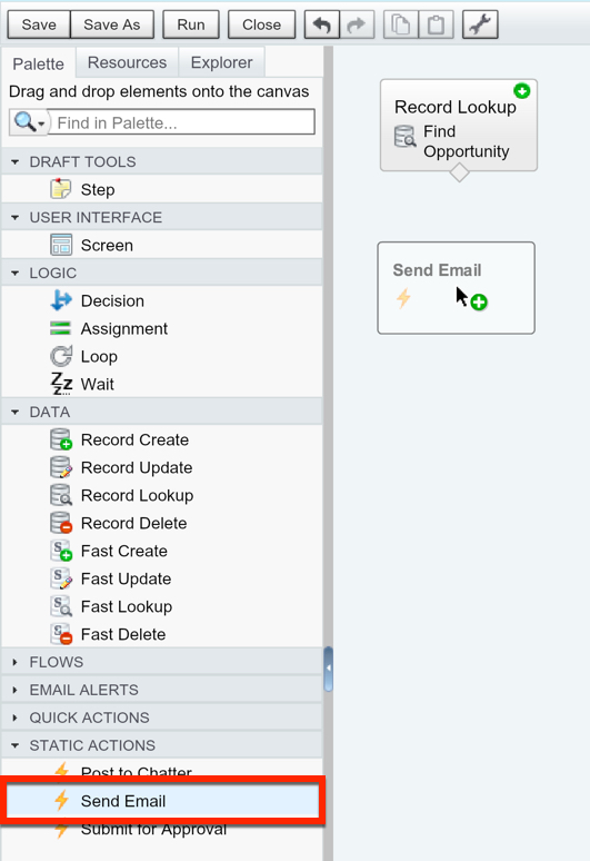 How to Send an Email in Visual Flow – Salesforce Sidekick