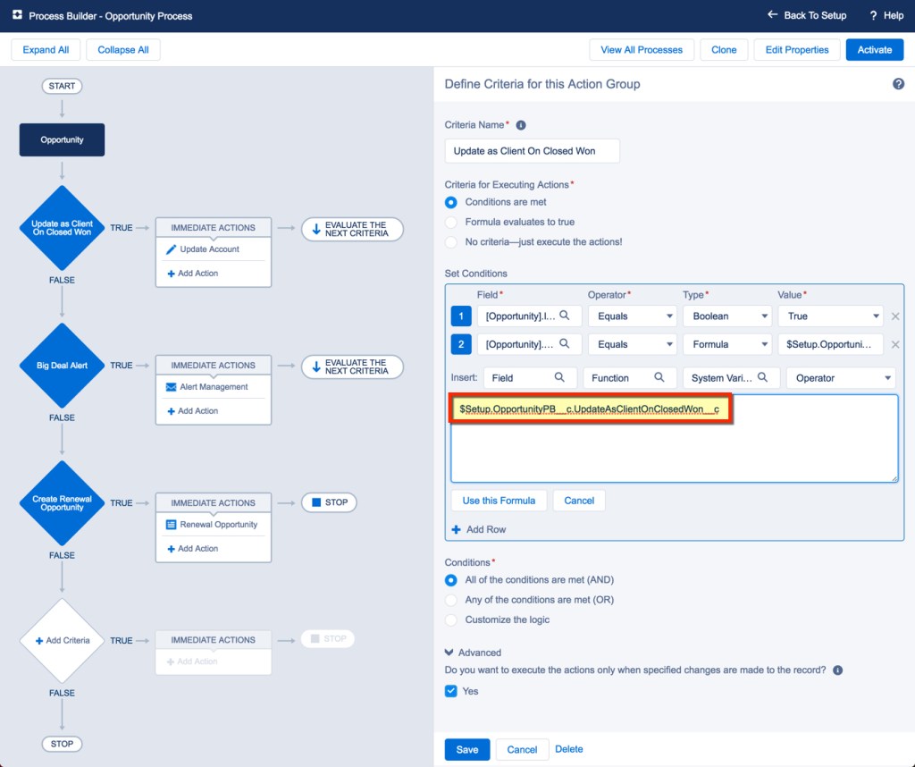 How to Simplify the “One Process Builder Per Object” Design Pattern by Using Custom Settings ...